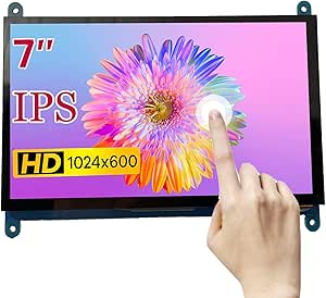 Amazon.com: SuziePi 7 inch Touchscreen Raspbian RPi Screen Mini Display ...