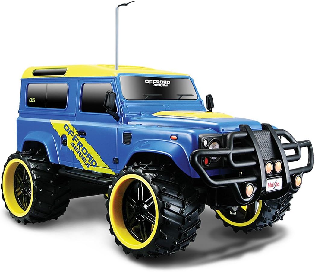 Maisto 1:16 Land Rover Defender Remote Control Car, Multi Color ...