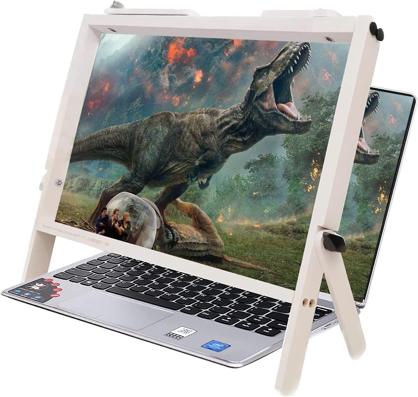 Laptop Screen Magnifier, 21 inch Screen Amplifier, Multi Angle ...