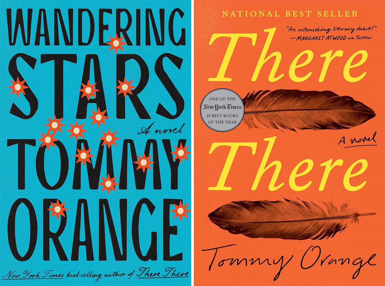 Tommy Orange Series, Set of 2 Books. There There, Wandering Stars ...