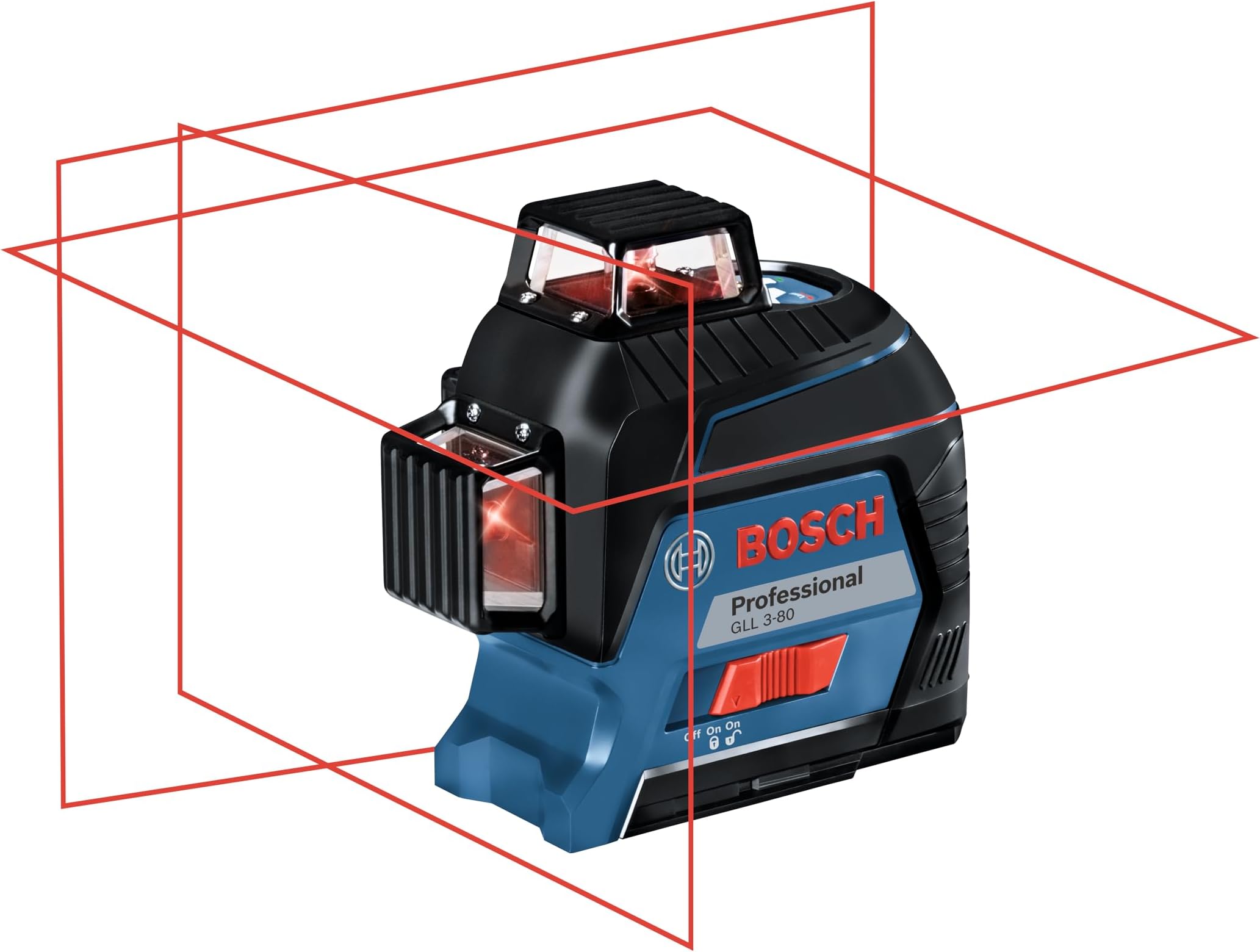 Bosch Professional GLL 3-80 CG Line Laser with Bluetooth - 30m Range ...