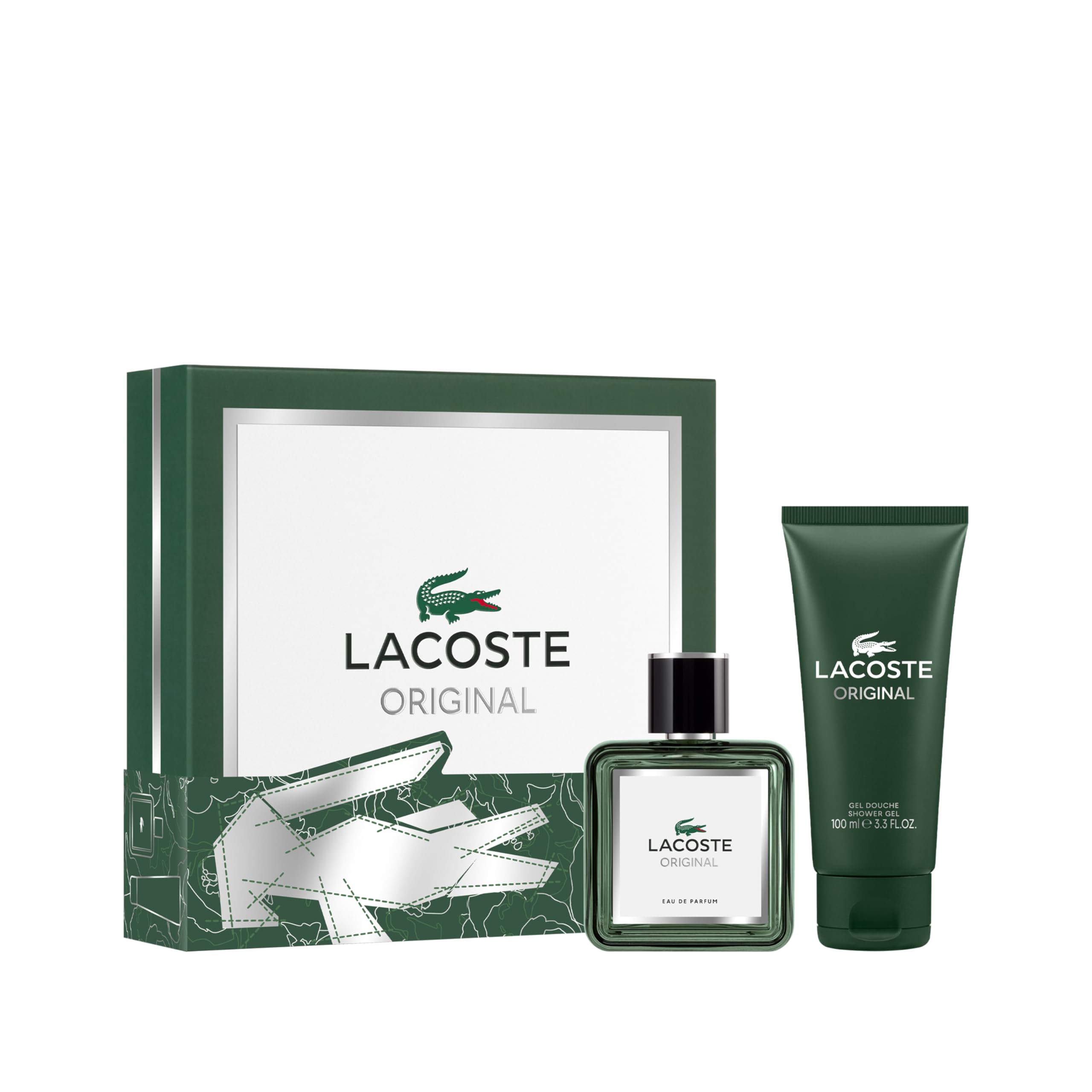 Lacoste Gift Set Eau de Parfum 60 ml, Shower Gel 100 ml : Amazon.co.uk: Beauty