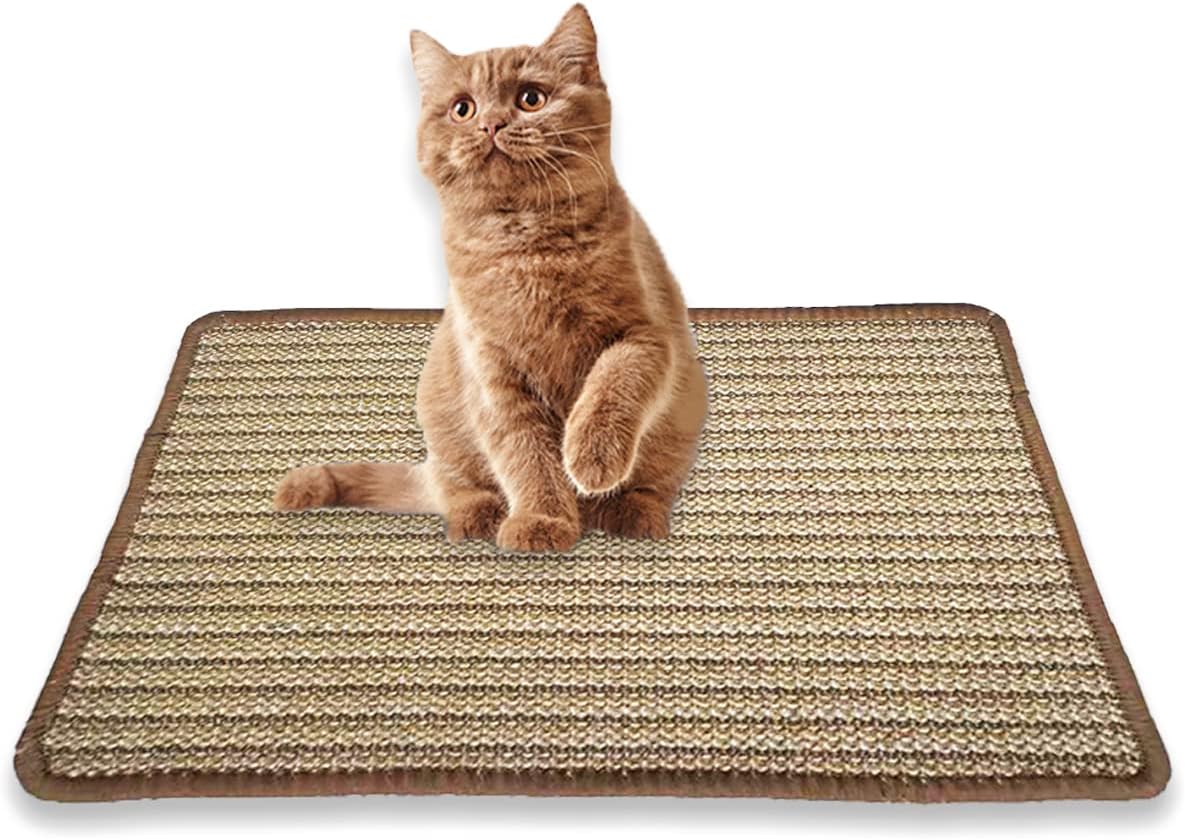 Amazon.com : Cat Scratching Pads | Non-Slip Natural Sisal Cat Scratcher ...