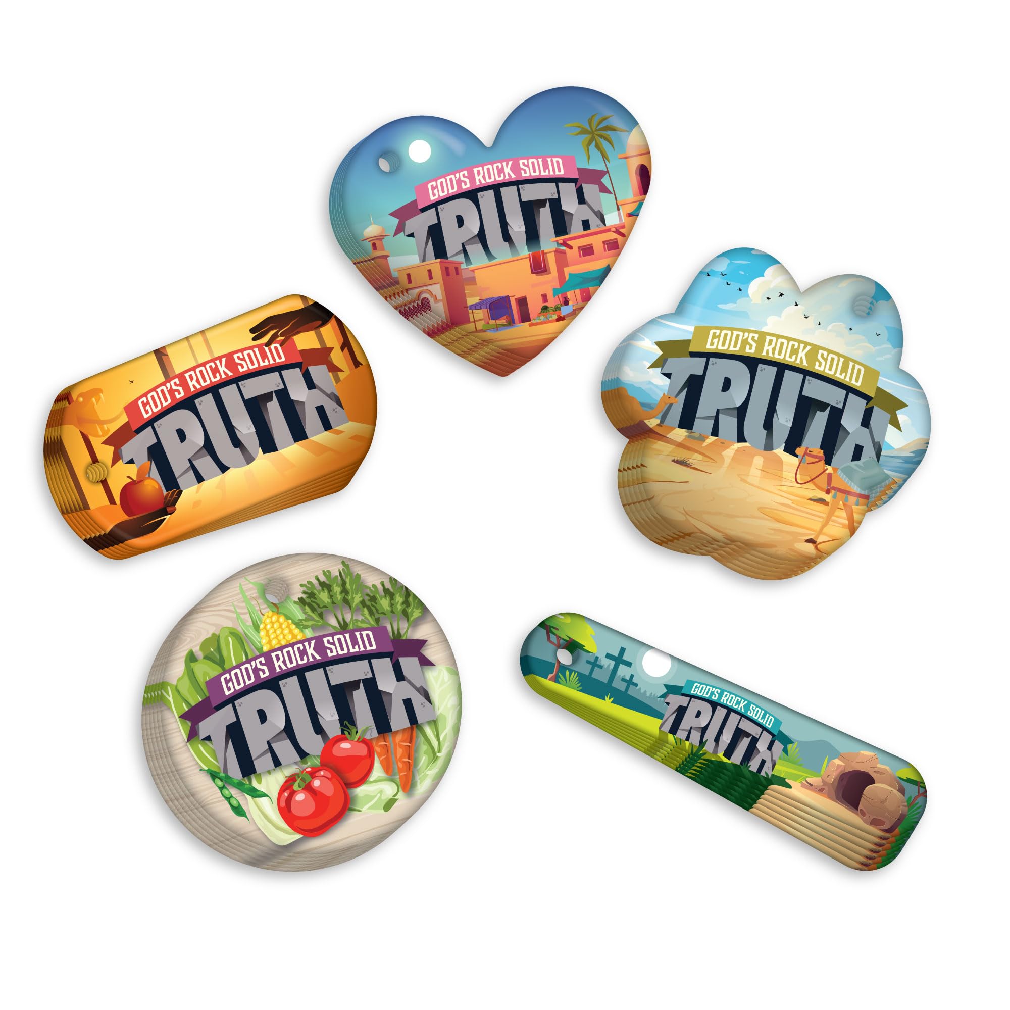 Amazon.com : 2024 VBS (Vacation Bible School) God's Rock Solid Truth ...