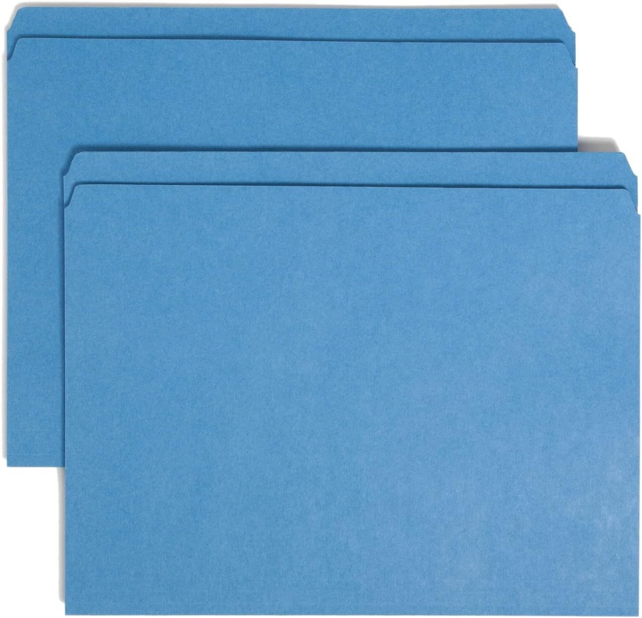 Smead Straight Cut File Folders, Heavy Duty Reinforced Tab, Letter Size ...