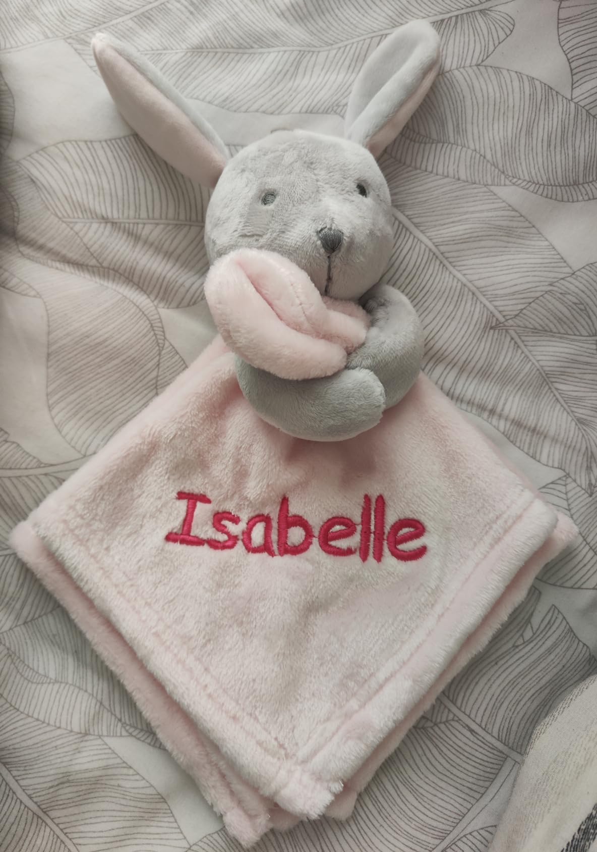 Personalised Baby Comforter Blanket Newborn Christening Shower Gift Boy ...