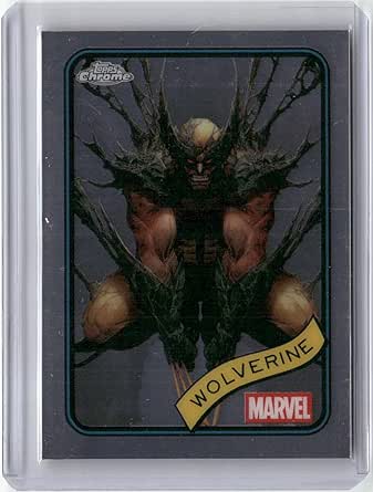 Amazon.com: Marvel 2025 Topps Chrome Marvel Wolverine #103 Card ...