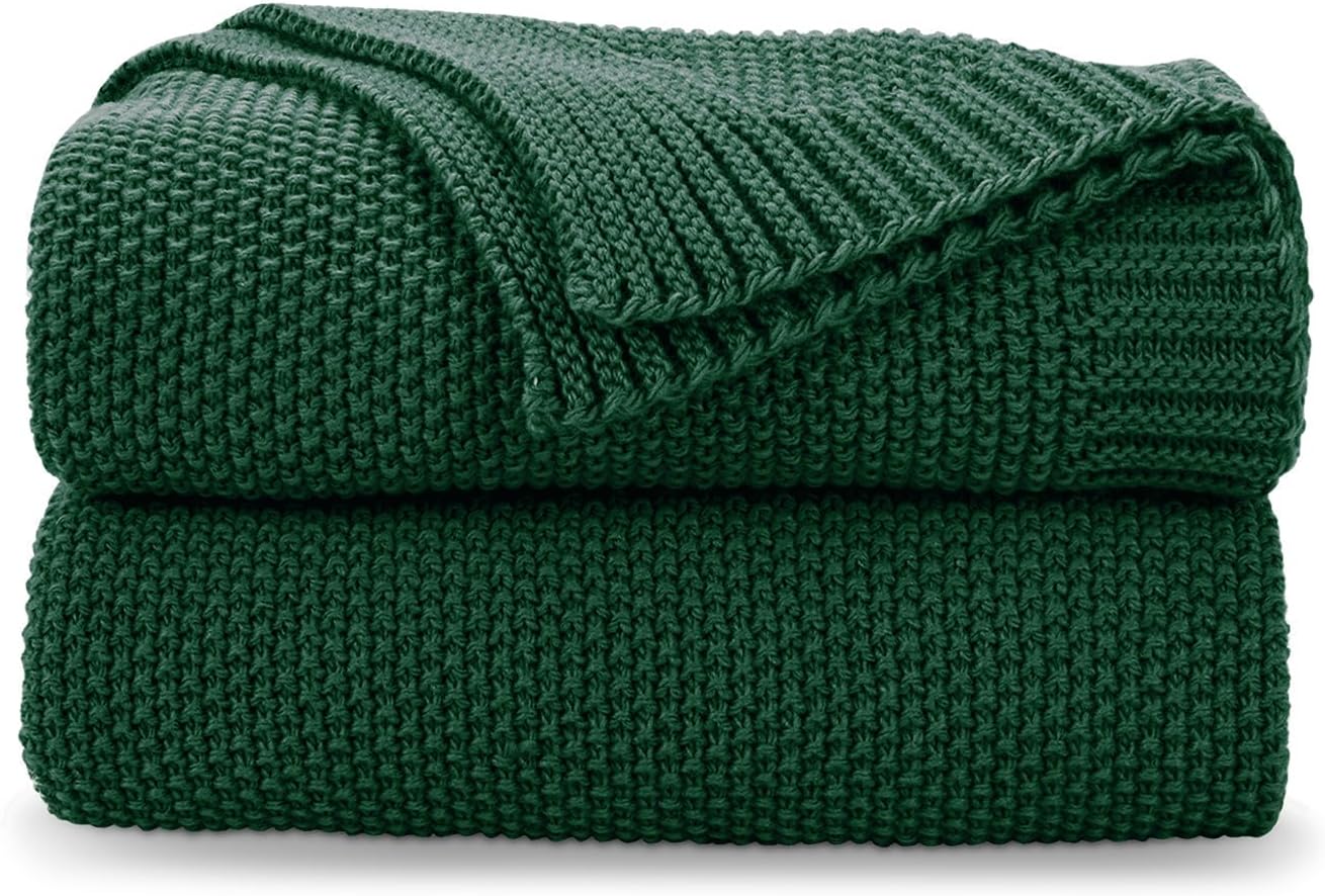 Amazon.com: CozeCube Christmas Green Throw Blanket for Couch, Soft Cozy ...