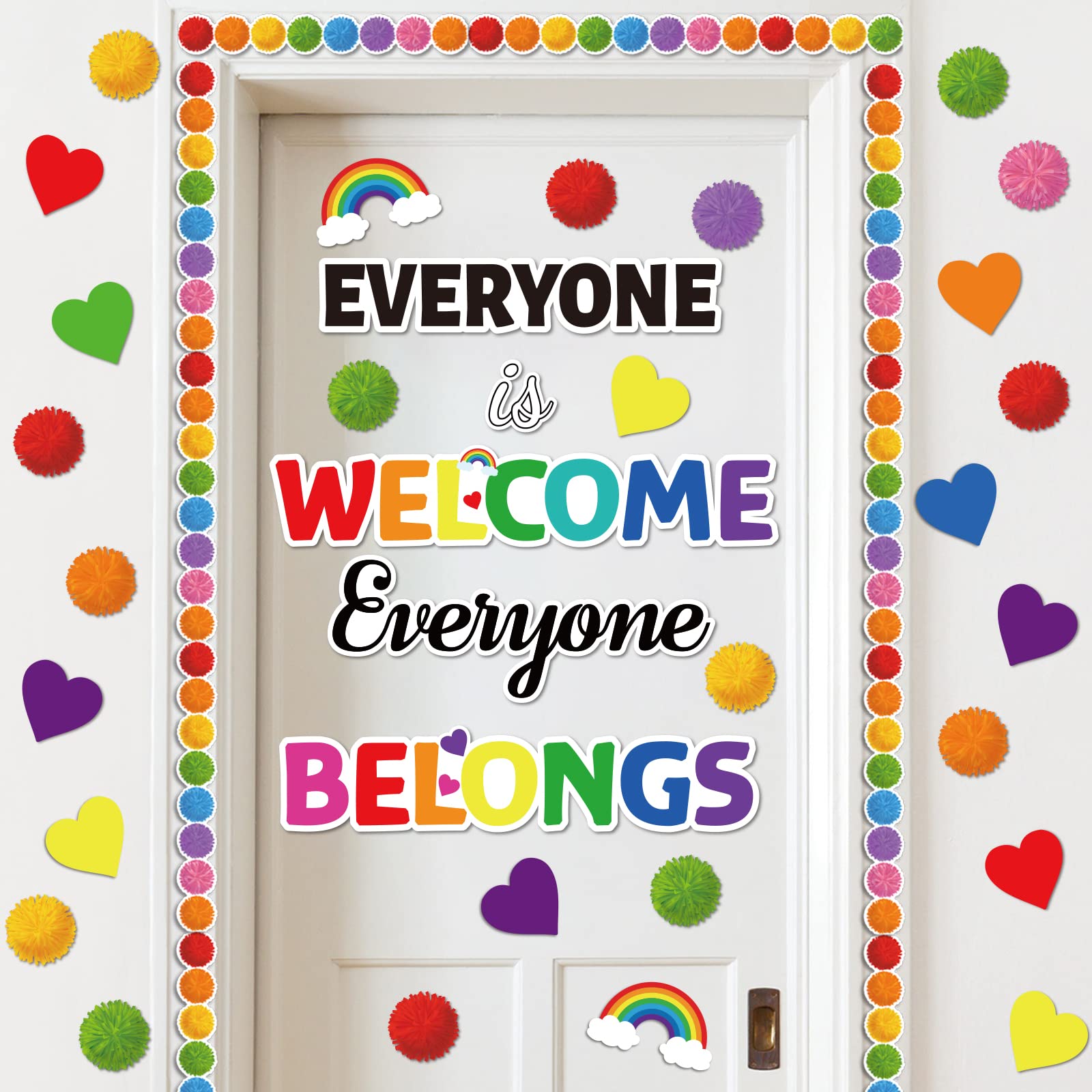 Snapklik.com : Classroom Bulletin Board Decoration Set Welcome Banner ...