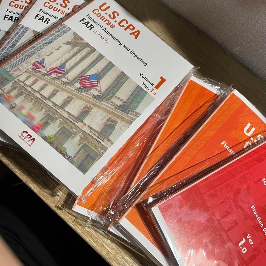 Amazon.co.jp: CPA Accounting Academy USCPA Text FAR13 Text Problem Collection Introduction to ...