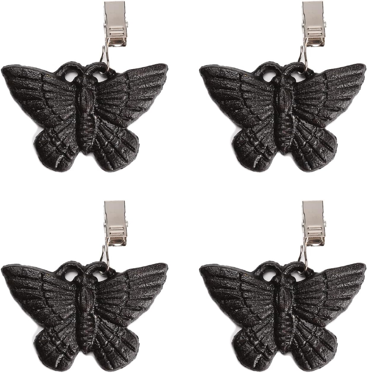 Amazon.com: 8 Pieces Cast Iron Antique Bird Tablecloth Weights Vintage ...