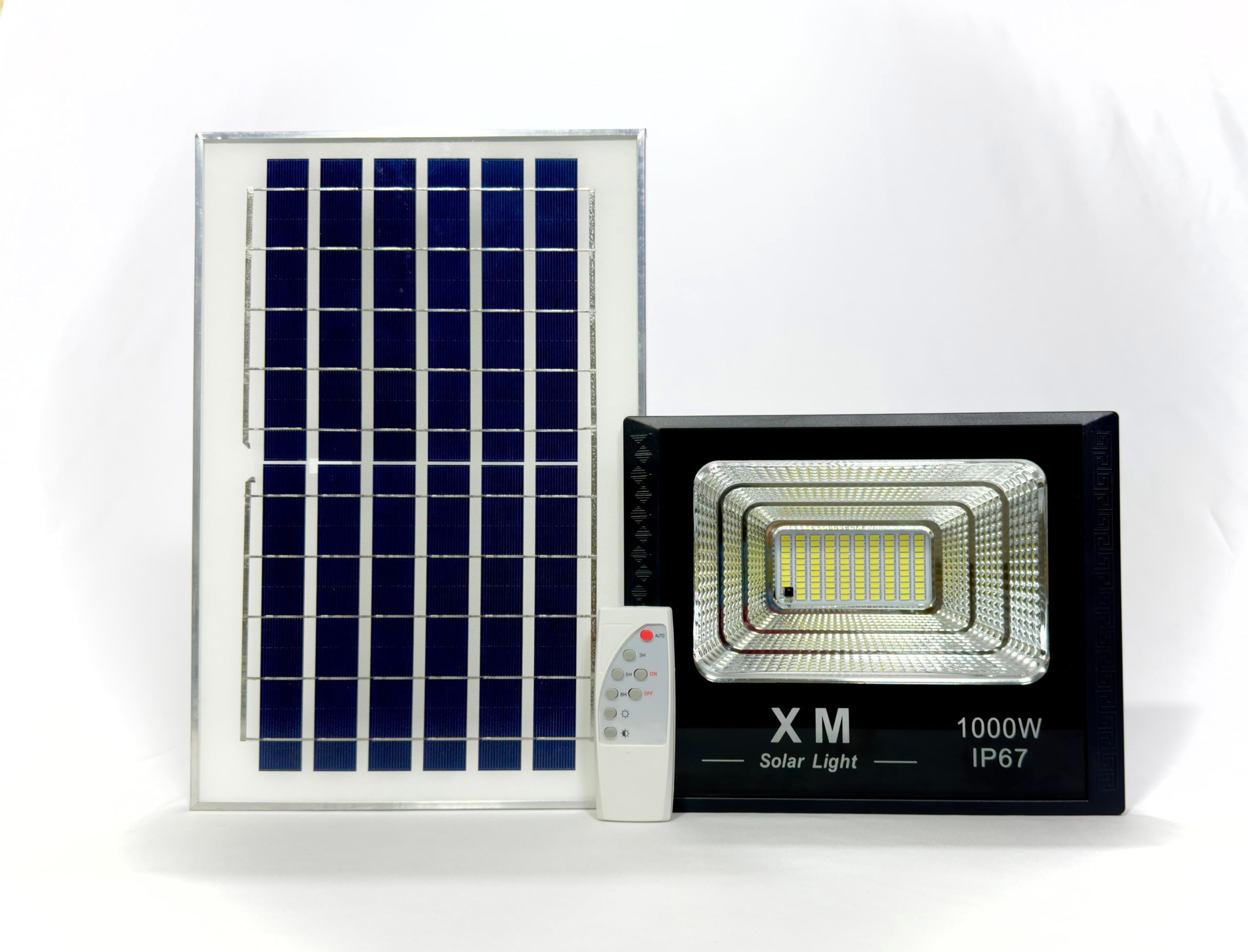 XM 1000W Solar Flood Light IP 67 Premium Quality Outdoor Security Light ...