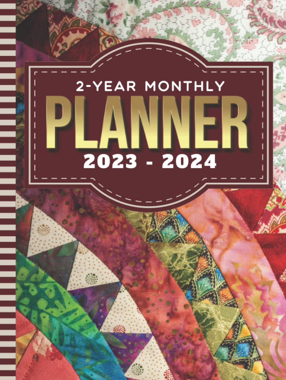 Hardcover 2-Year Monthly Planner 2023-2024: Dated 8.5x11 24-Month ...