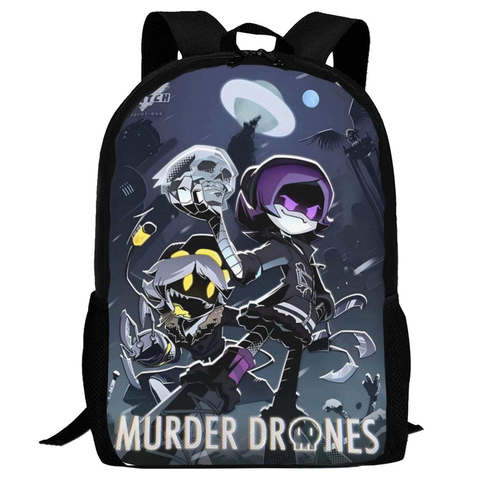 Amazon.com: PANKOOCLUB Murder Drones Backpack Lightweight Large ...