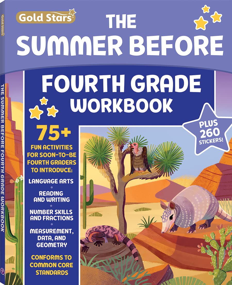 The Summer Before Fourth Grade Workbook: Bridging 3rd to 4th Grade with ...