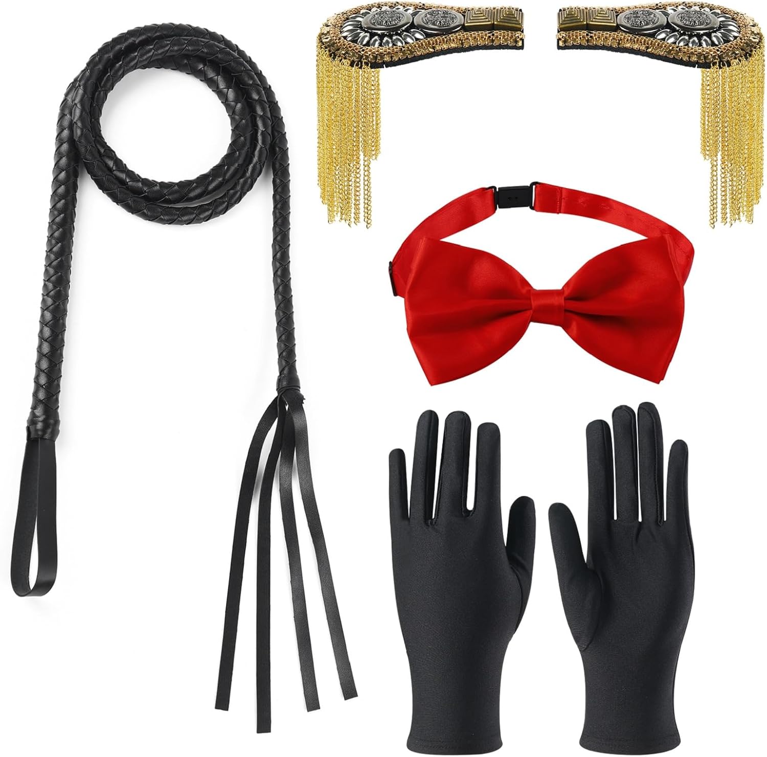 Amazon.com: Fleursun Ringmaster Costume Accessories, Women Circus ...
