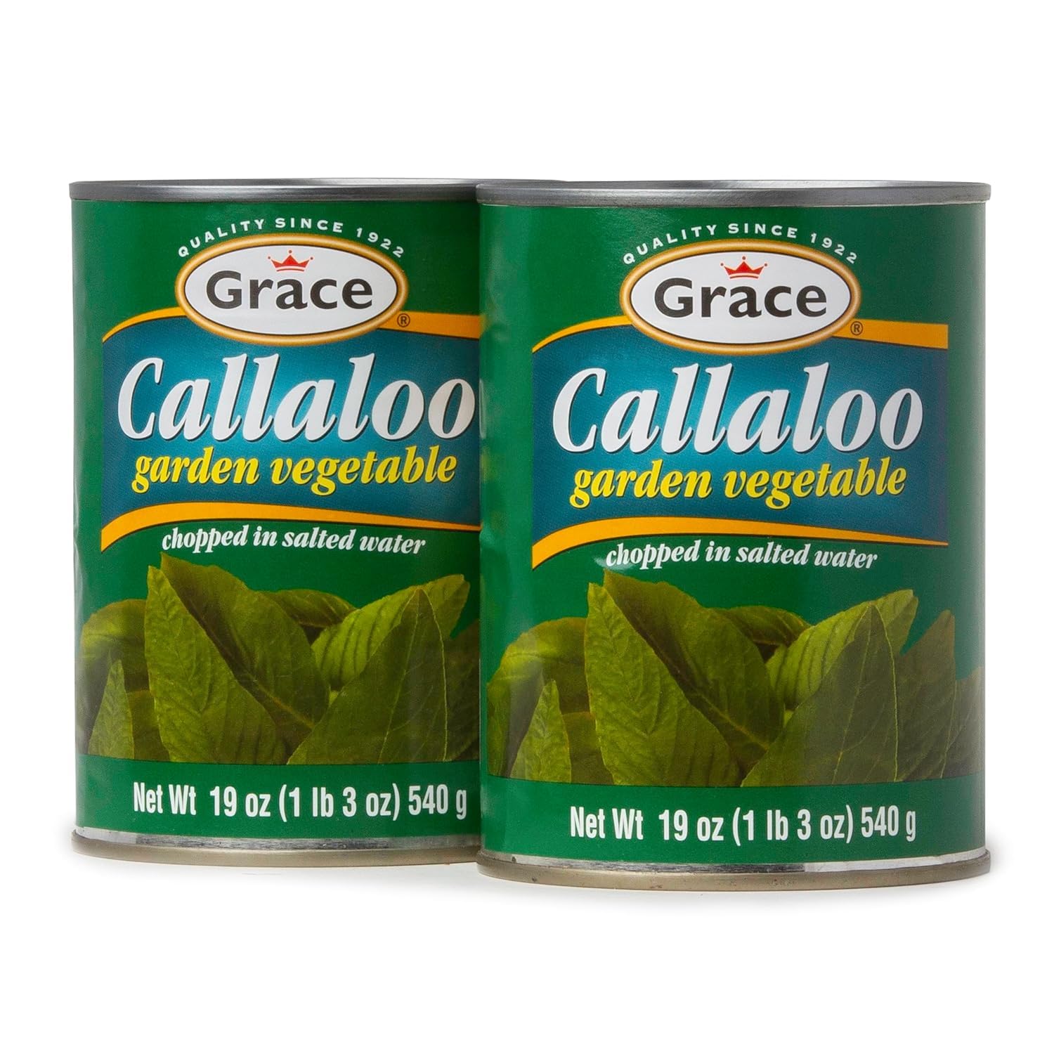 Gracekennedy Callaloo 19oz 2 Pack Jamaican Callaloo Canned Perfect ...