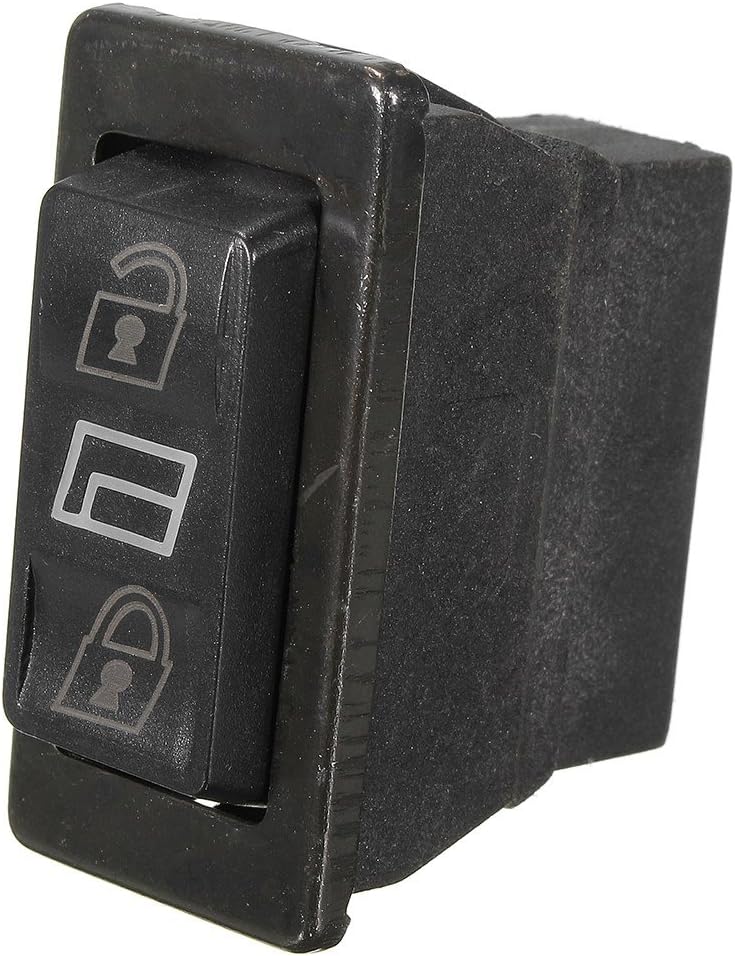 Amazon.com: Universal Car/Truck Power Door Lock/Unlock Switch Black 5 ...