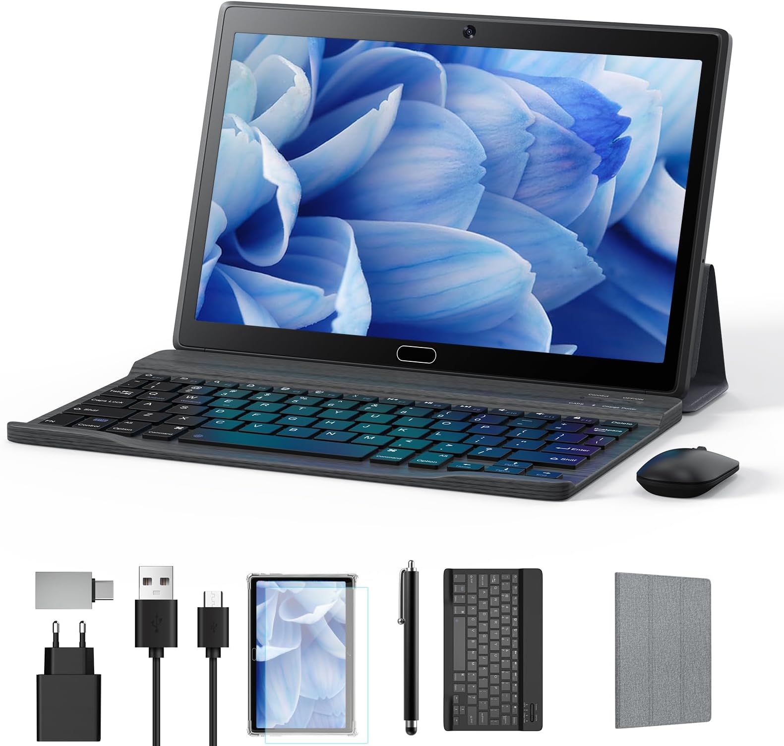 LNMBBS K110 Tablet 10 Zoll, Android 10.0, 4G LTE Dual-SIM, Octa-Core ...