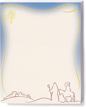 Amazon.com : Paperdirect Journey to Bethlehem Holiday Christmas Winter ...