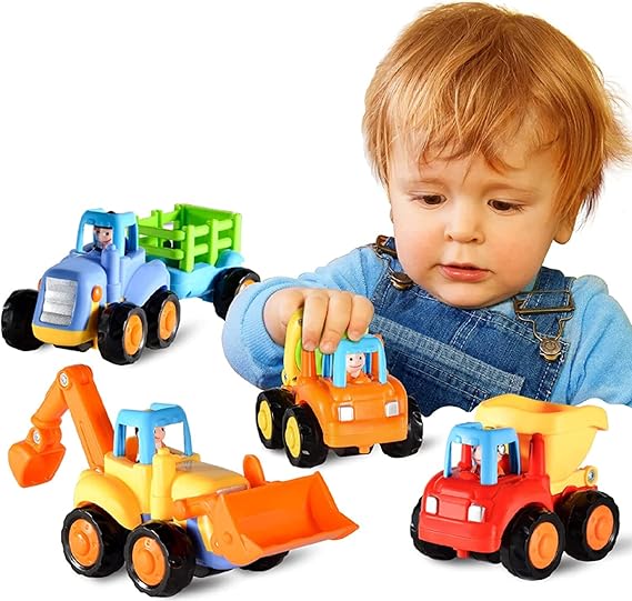 SunnyPal Construction Toys For 2 Year Old Boys 4 Pcs Truck Toys Push sunnypal-construction-toys-for-2-year-old-boys-4-pcs-truck-toys-push