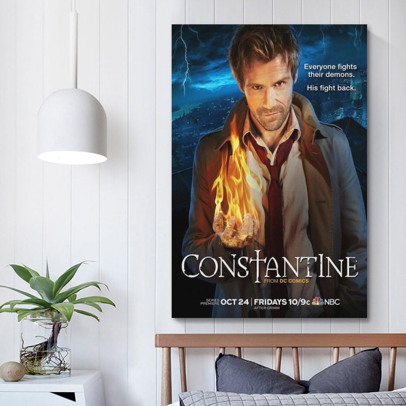 Afiche De La Serie De Televisión Constantine