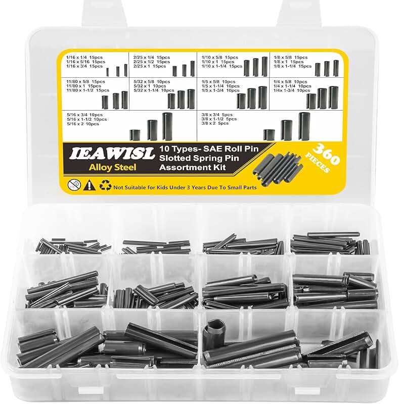 Amazon.co.uk: Spring Pins - Spring Pins / Pins: DIY & Tools