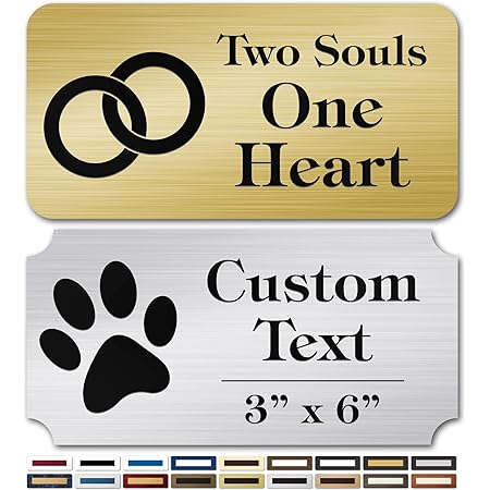 Amazon.com: Engraved Name Plate, Personalized Name Plaque - 5x10 Inch ...