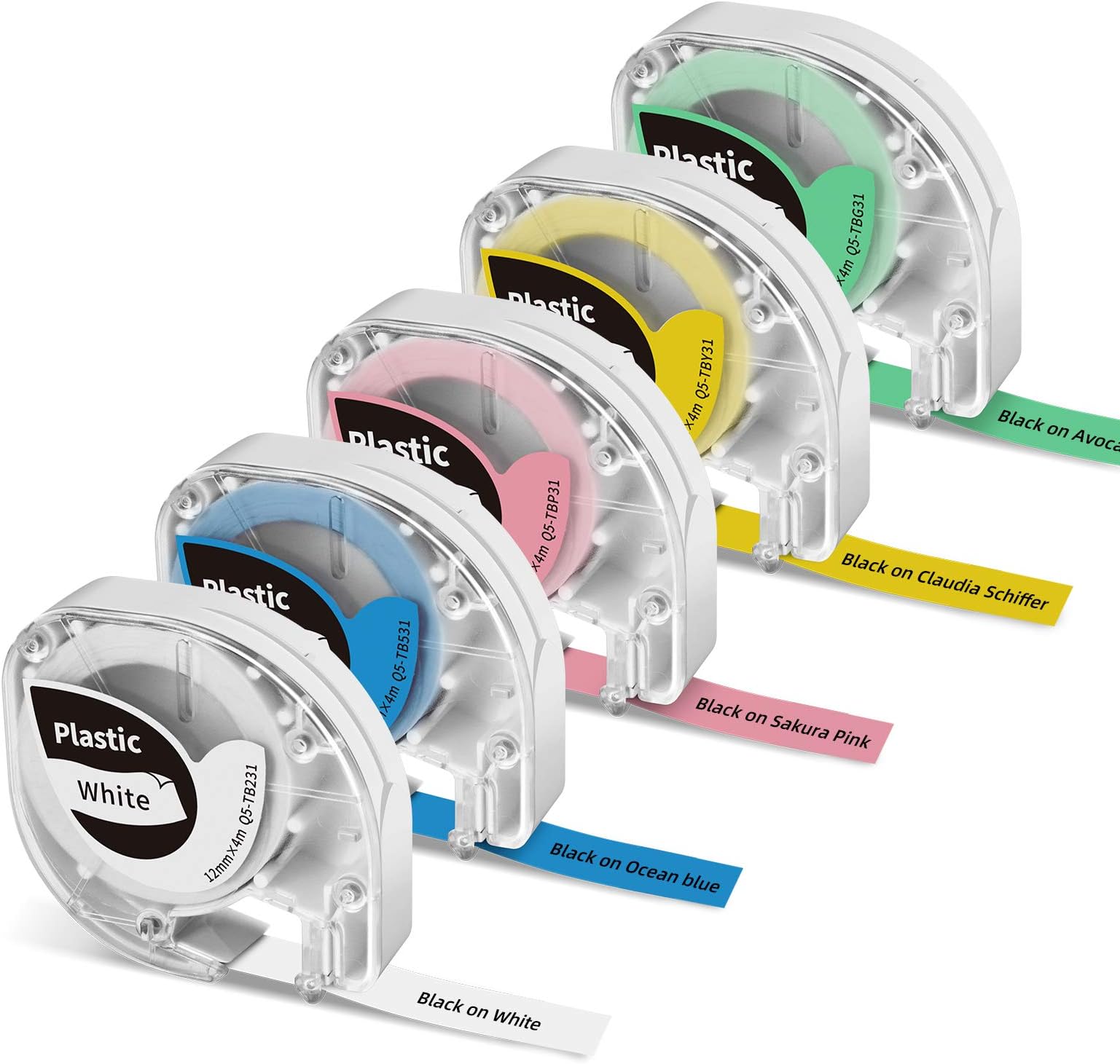 Amazon.com: Replace for DYMO LetraTag Label Maker Refill 91331 White ...