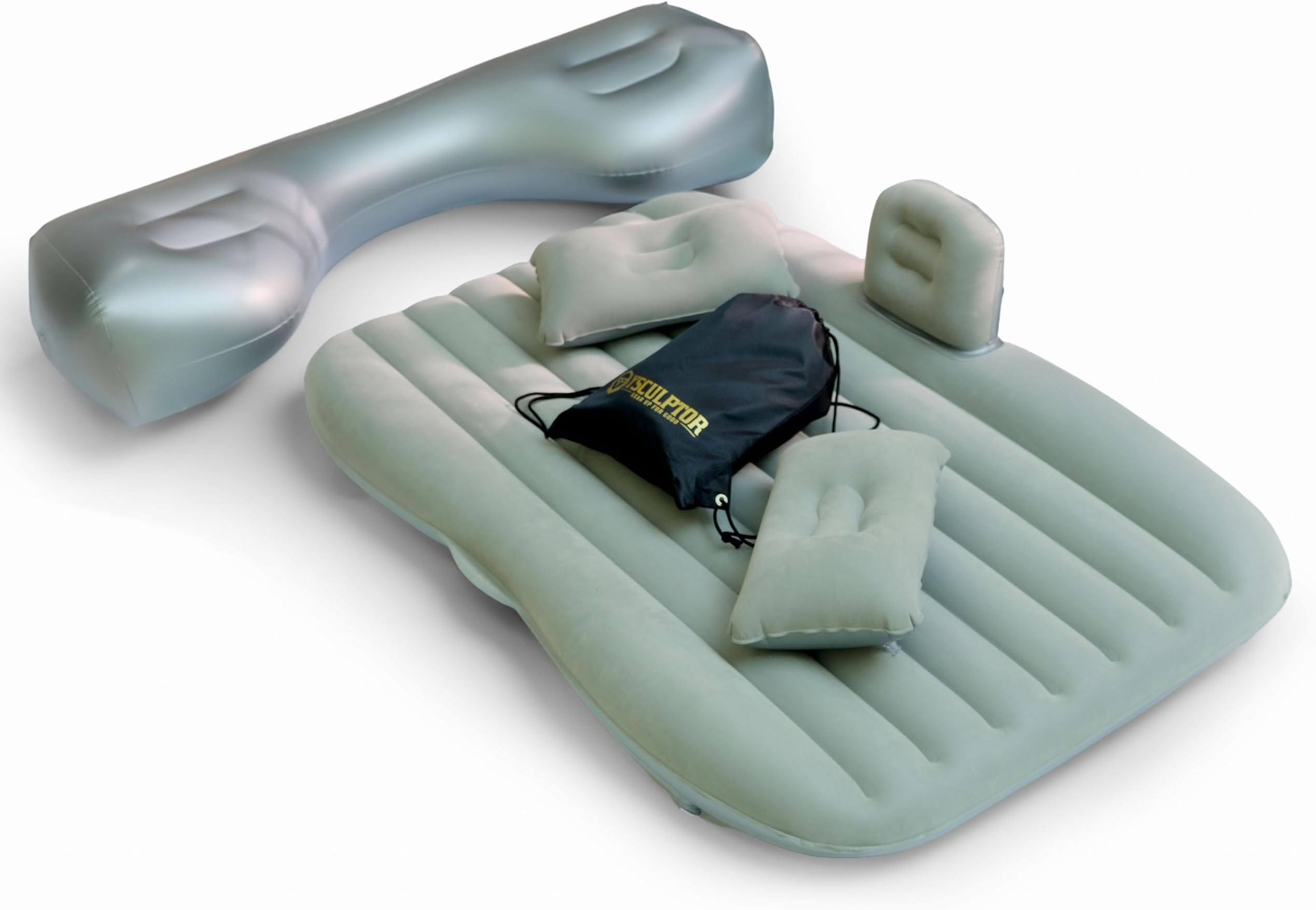 Robustt SUV Car Inflatable Bed - Grey (Pack of 1) | 2 Air Pillow & Air ...
