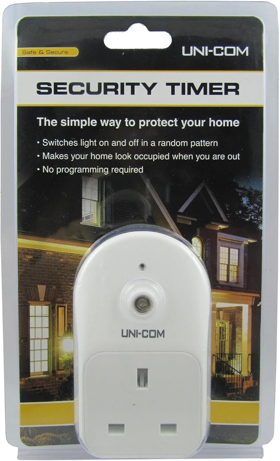 Uni-Com 63346 Security Timer, White : Amazon.co.uk: DIY & Tools