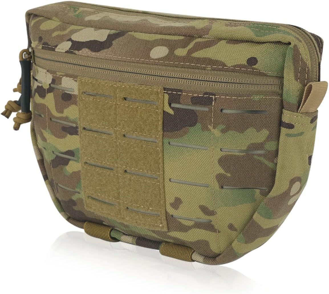 MYTHFINDER Tactical Dump Drop Pouch Molle Pouch with Hook & Loop Panels ...