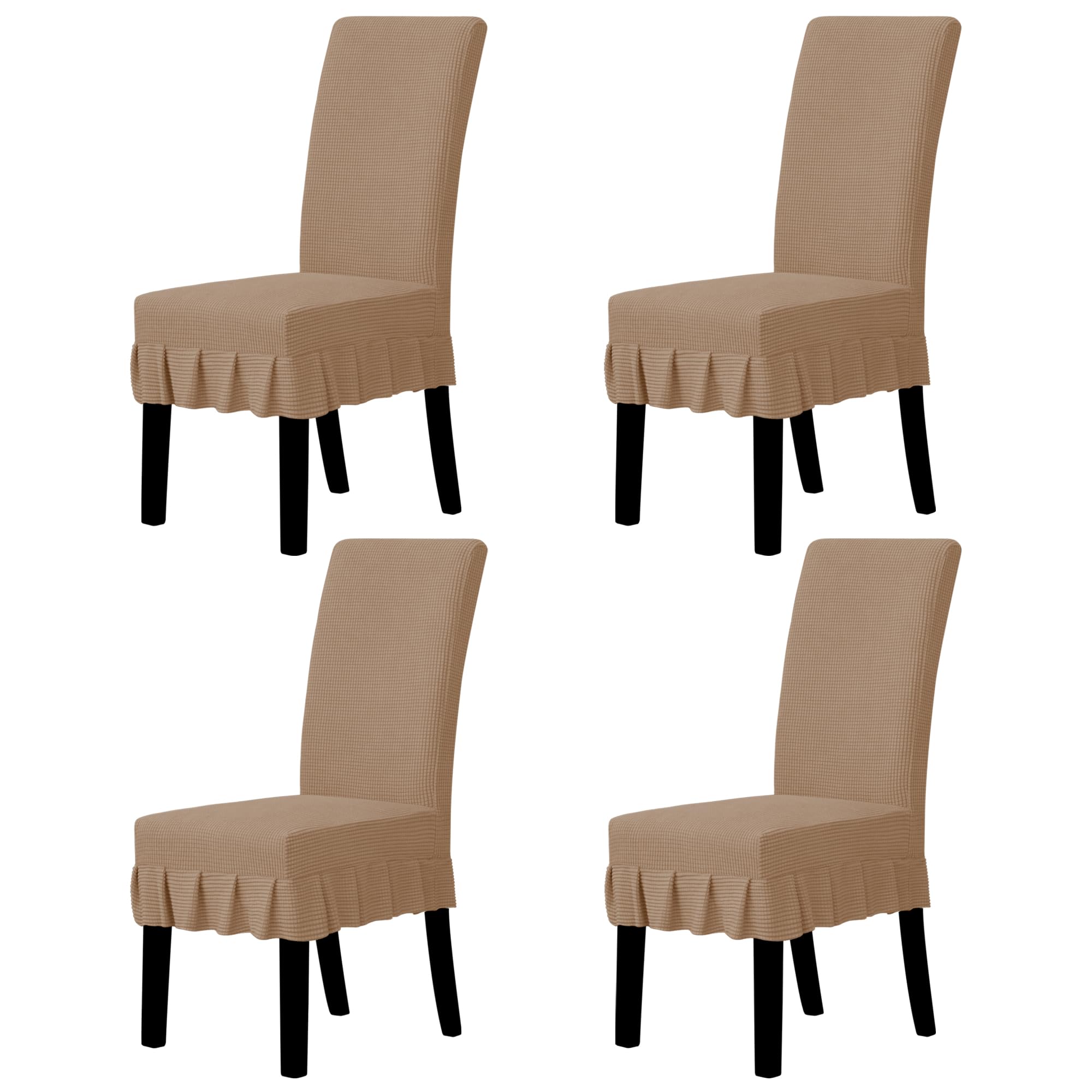 Amazon.com: Easy-Going Dining Chair Covers Stretch Parsons Chair ...