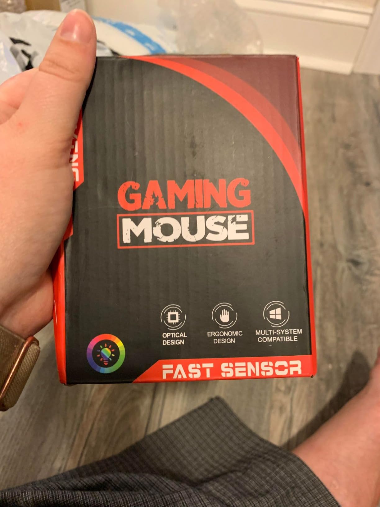 $3/mo - Finance MELOGAGA Honeycomb Wired Gaming Mouse, USB/USB-C PC ...