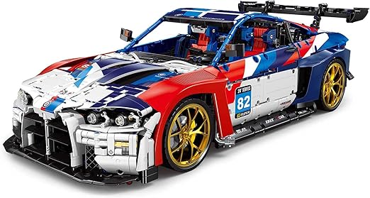 Amazon.com: NXIOASN Sports Car Toy 1:8 Scale Model Building Kit ...