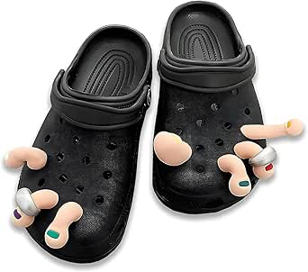 7 PCS Funny Toe Croc Charms - Realistic Shoe Decoration Charms, Unique ...