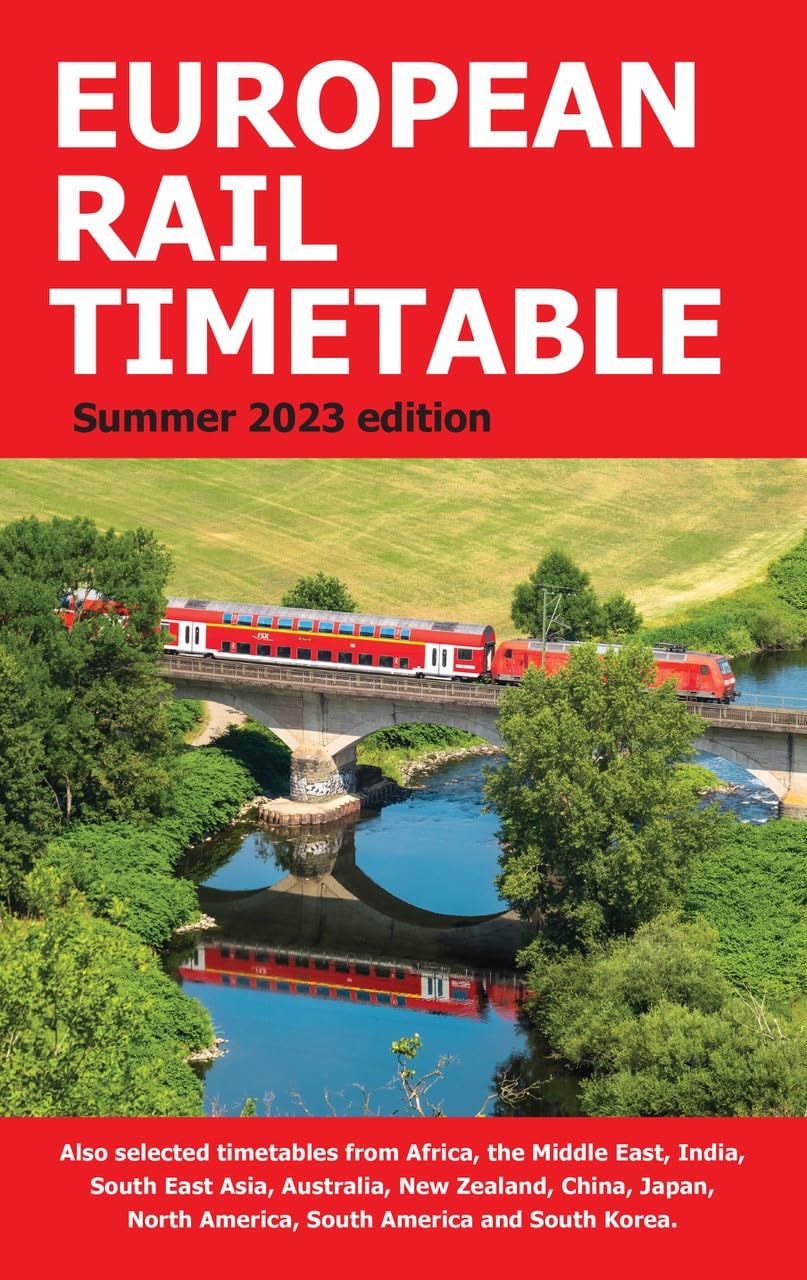 Amazon.com: European Rail Timetable Summer 2023 eBook : Potter, John ...
