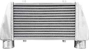 Amazon.com: Fsehyue Universal Intercooler 19''x10.6''x3.2" Top Mount ...