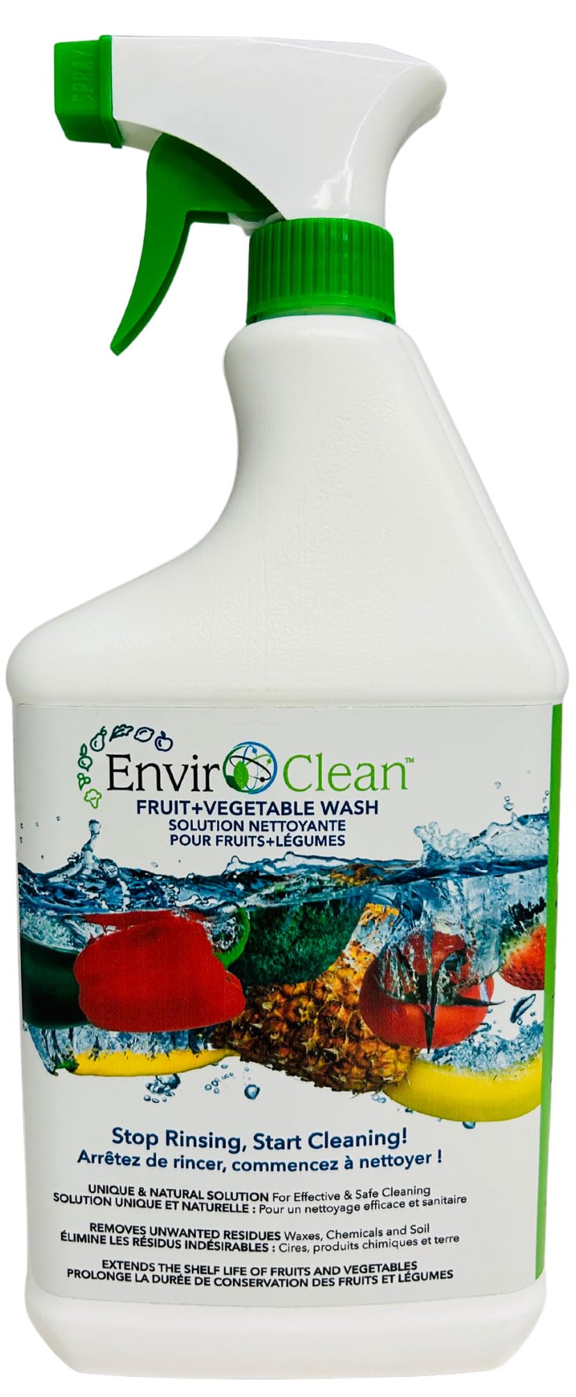 Fruit + Veggie Wash - Produce Wash & Cleaner - Fruits & Vegetable ...