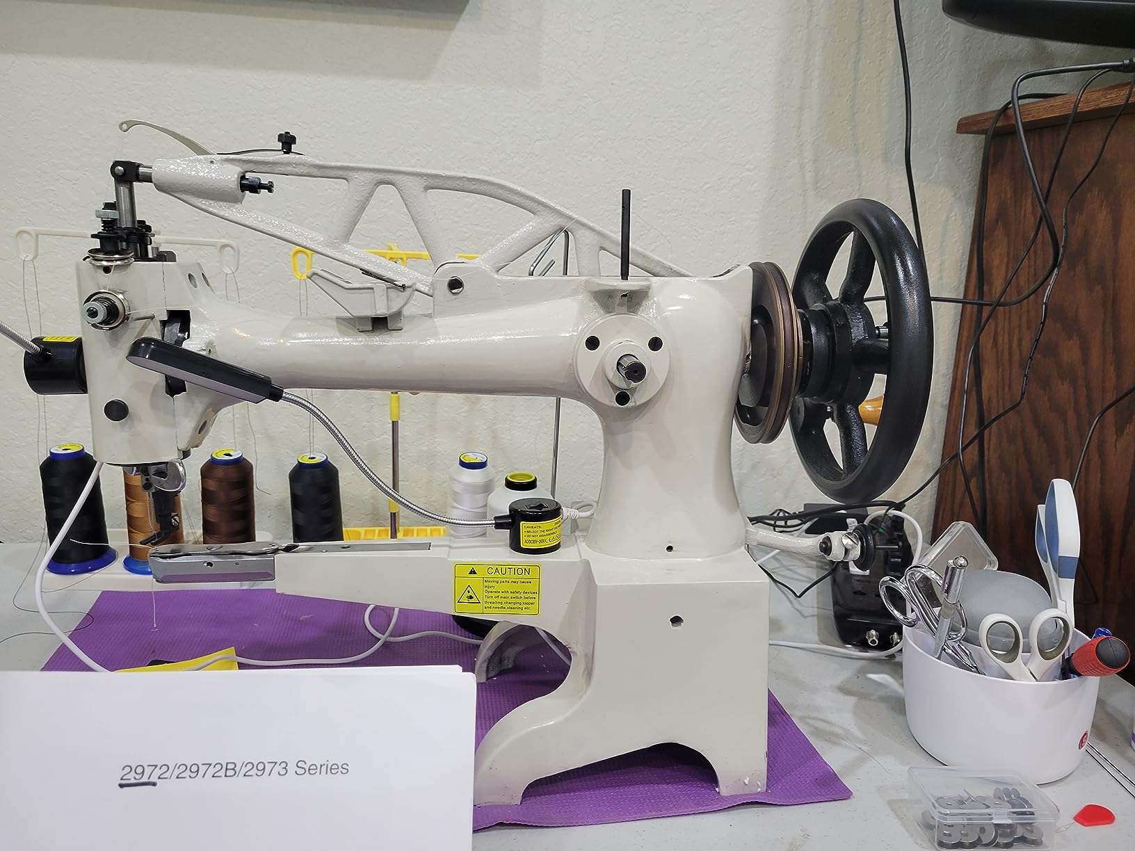 $19/mo - Finance Cobbler Shoe Repair Machine Patch Leather Sewing ...