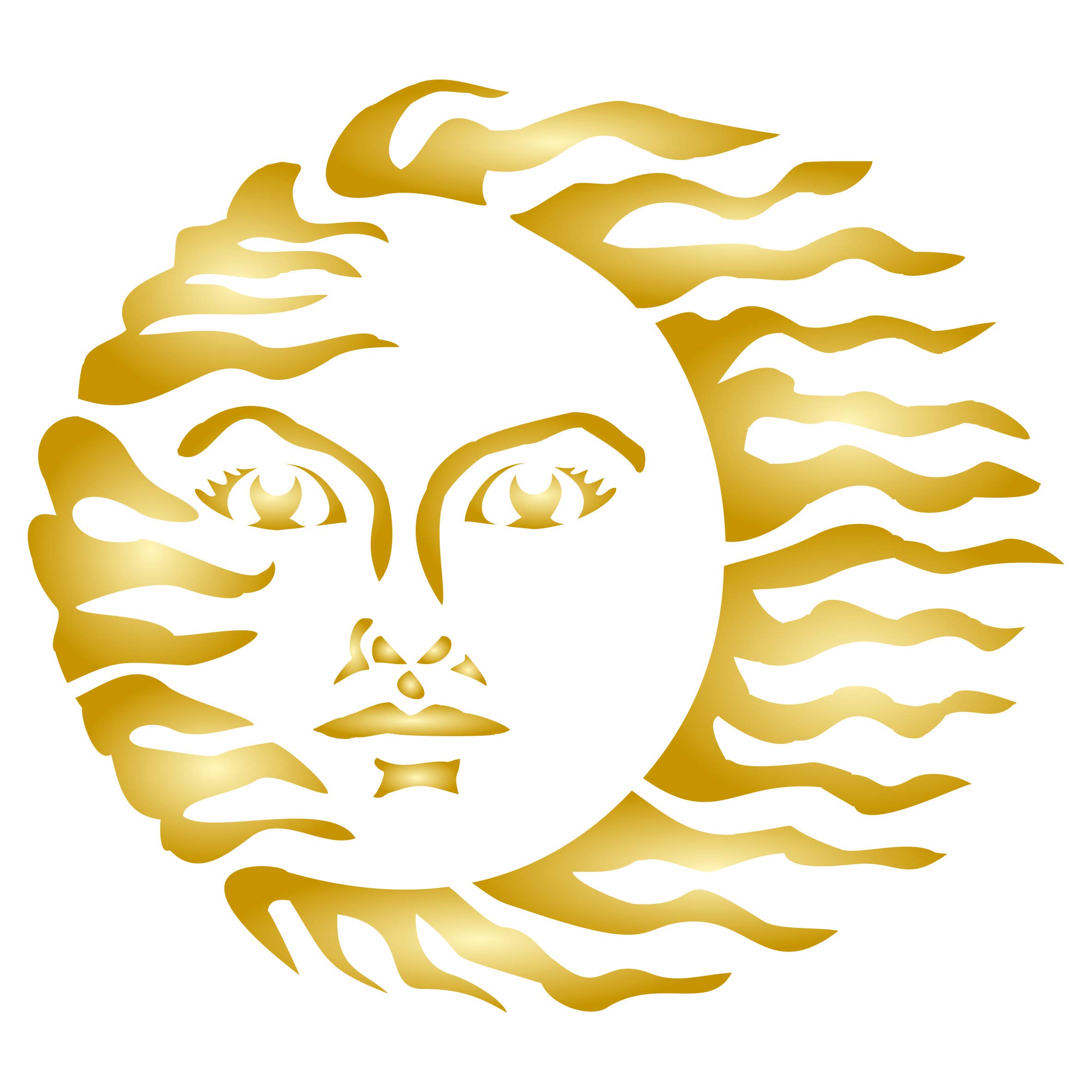 Sun Stencil Designs