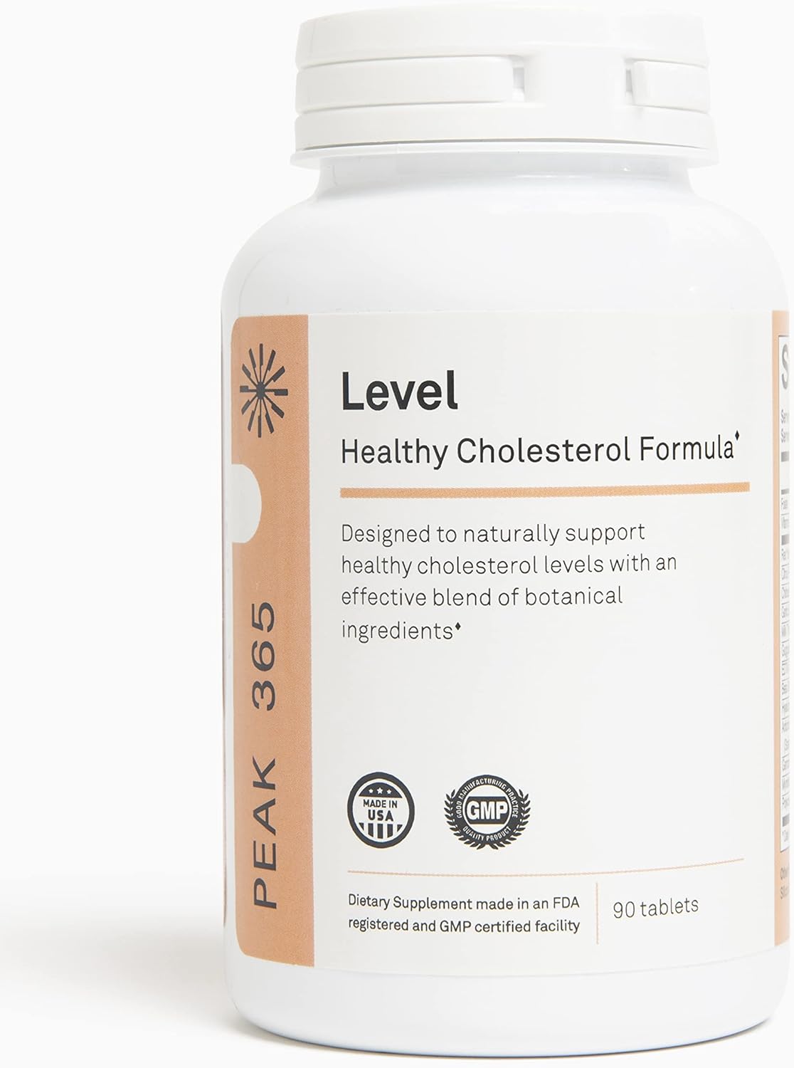 Amazon.com: Peak365 Level - Healthy Cholesterol Formula | Science Based ...