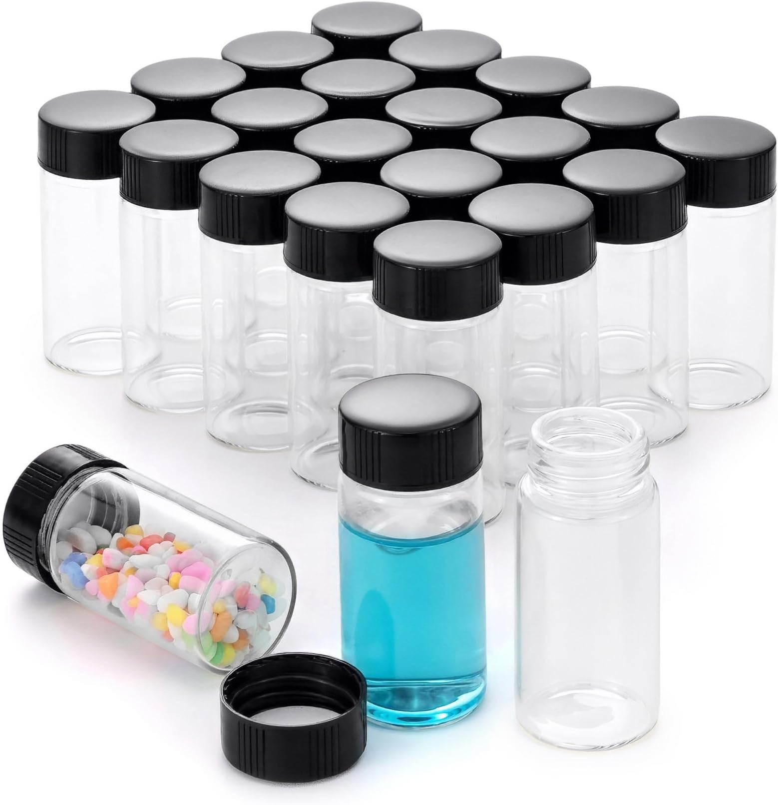 PRECIPETTE - Frascos de muestra de 5 ml, paquete de 100, botellas de ...