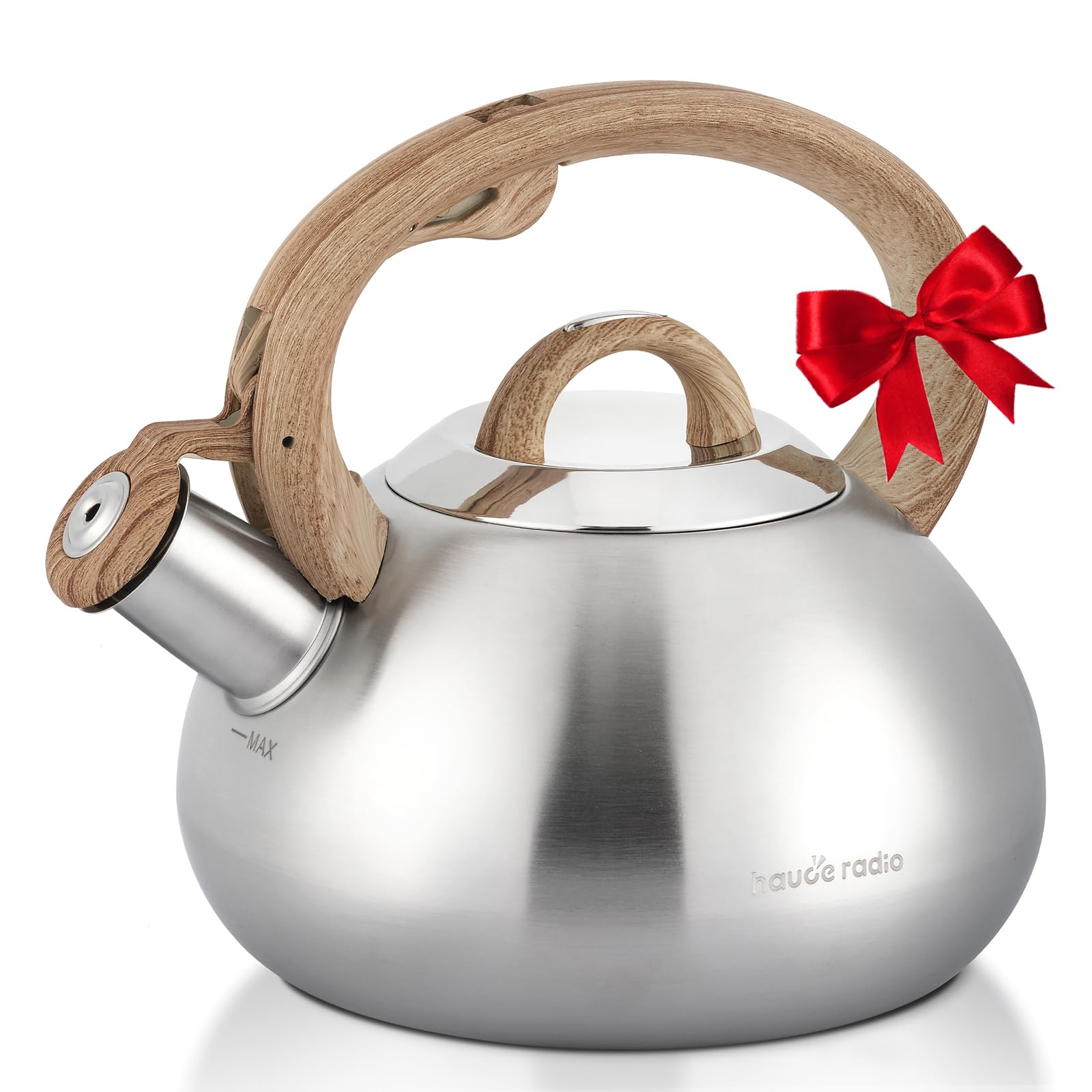 Amazon.com: Tea Kettle Stovetop,2.0QT Loud Whistling Kettle for Boiling ...