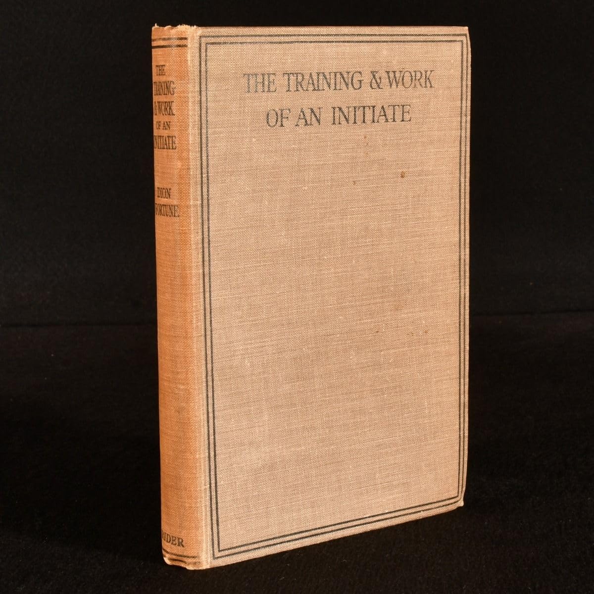 THE TRAINING & WORK OF AN INITIATE: Dion Fortune [Violet Mary Firth ...