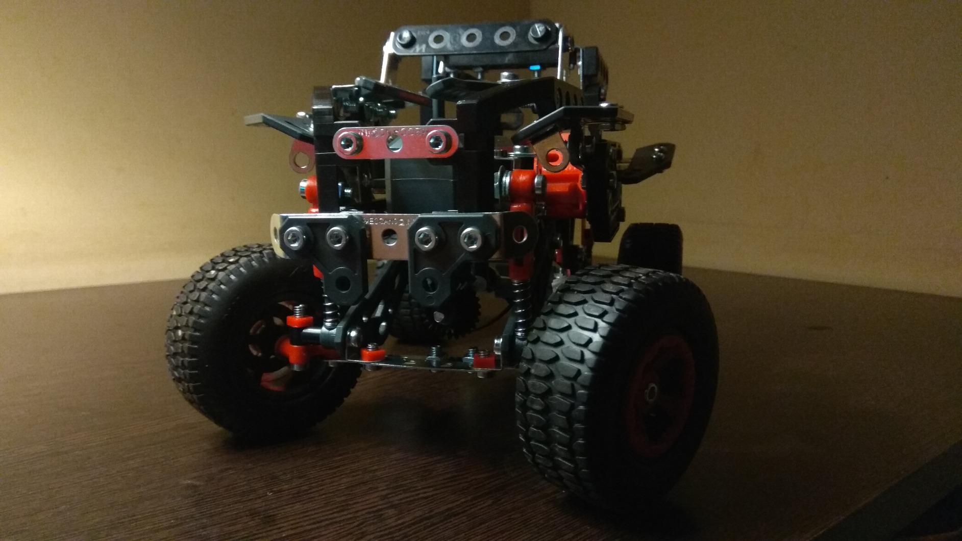 Meccano - 25-in-1 Model - Off Road Racer Building Set : Amazon.in: Toys ...