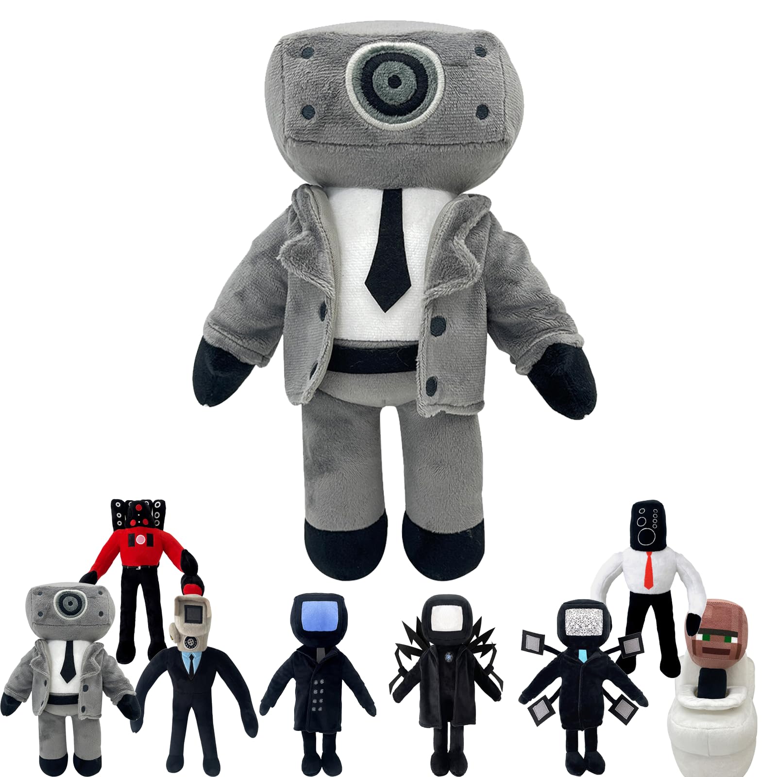 BIGUY Skibidi Toilet Speakerman Plush, Speakerman Skibidi, 43% OFF