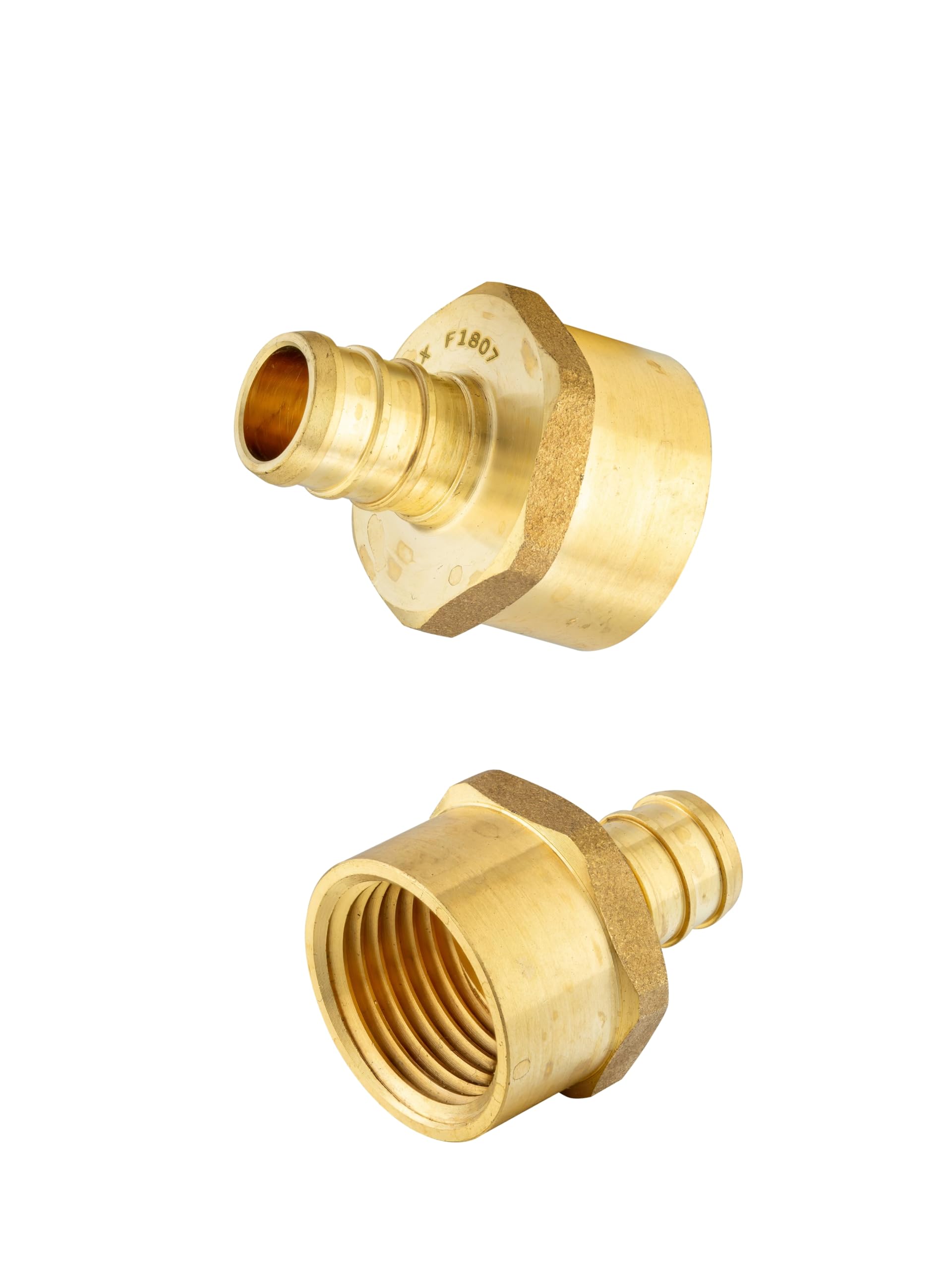 Pex Hose Bib Threaded PEX Fittings Pack Of 5) Pex 3/4 Inch X1/2 Inch ...