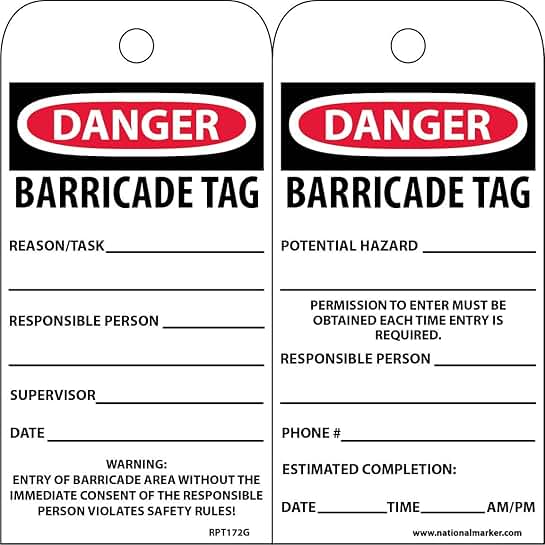 Amazon.com: barricade tags