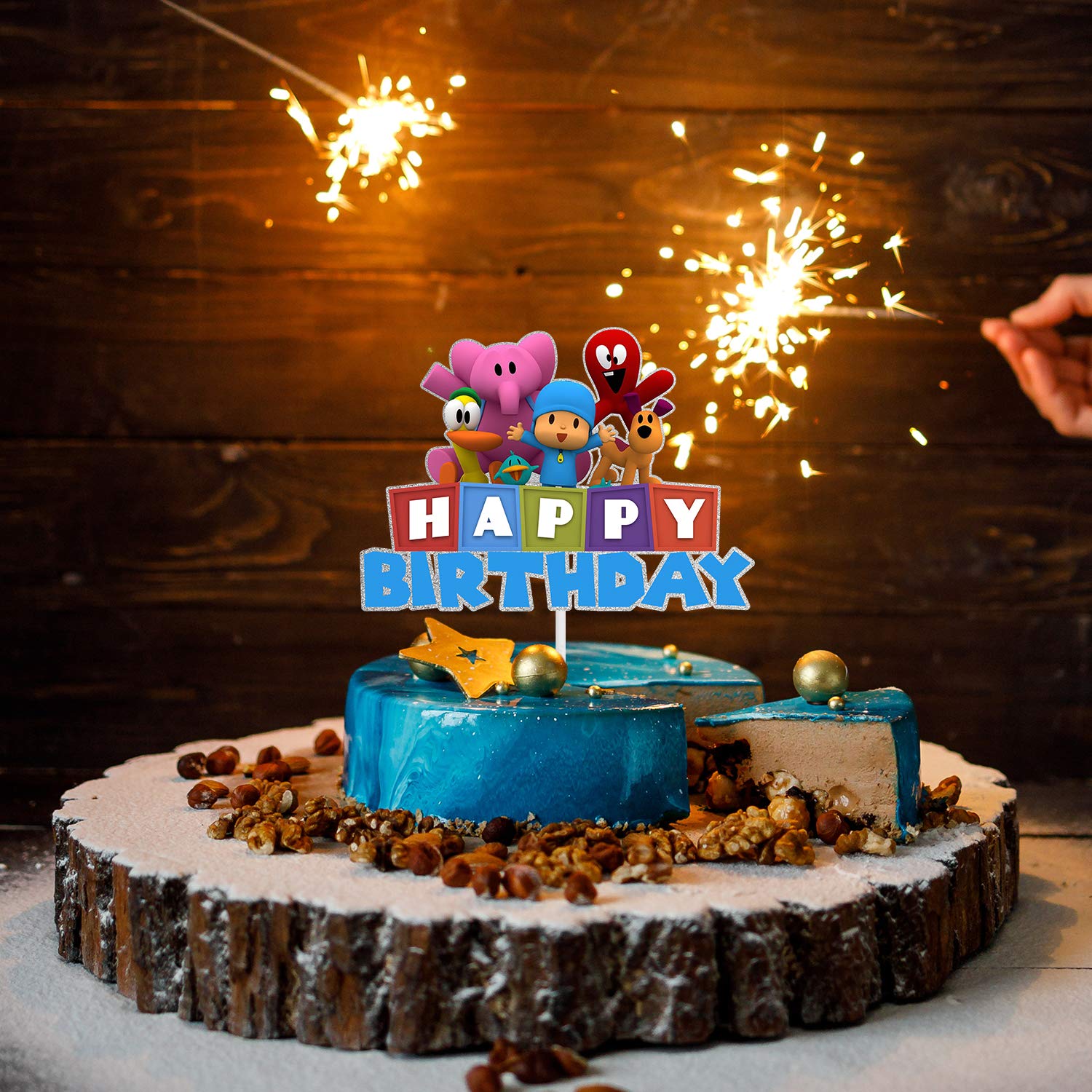 Pocoyo Cake For Girls